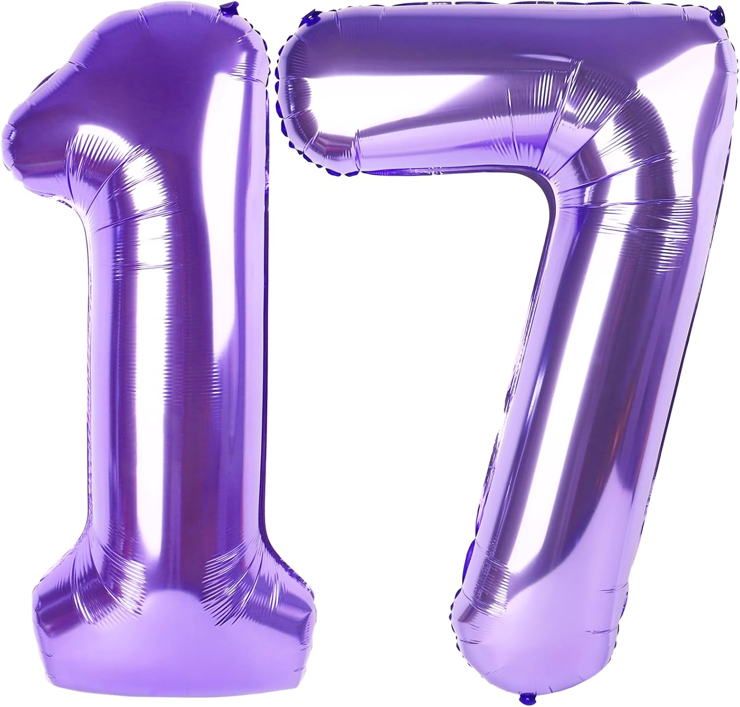 Number Balloon 40 Inch for Birthday Decorations, Large Foil Balloon ...