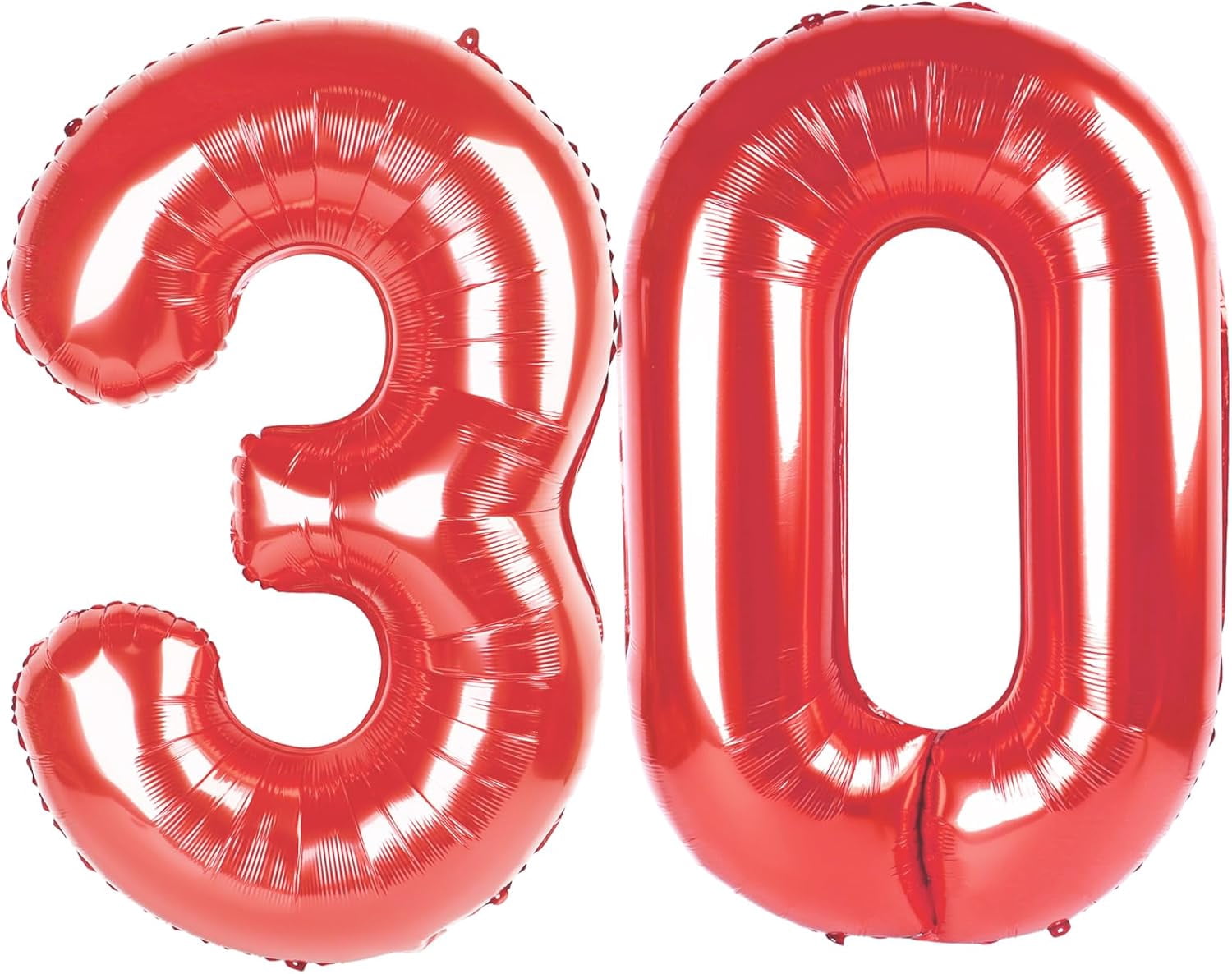 Number Balloon 40 Inch for Birthday Decorations, Large Foil Balloon ...