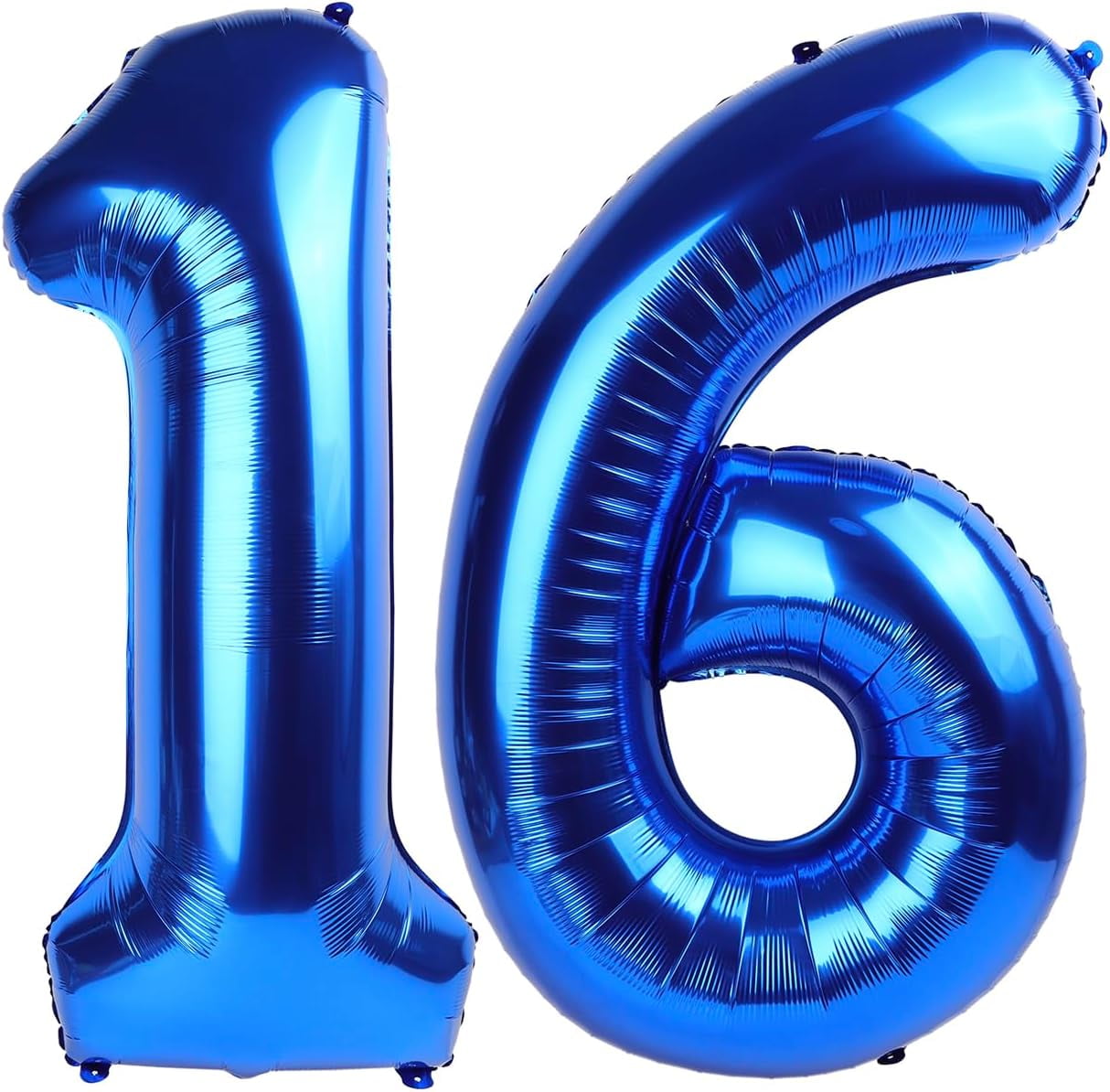 Number Balloon 40 Inch for Birthday Decorations, Large Foil Balloon ...