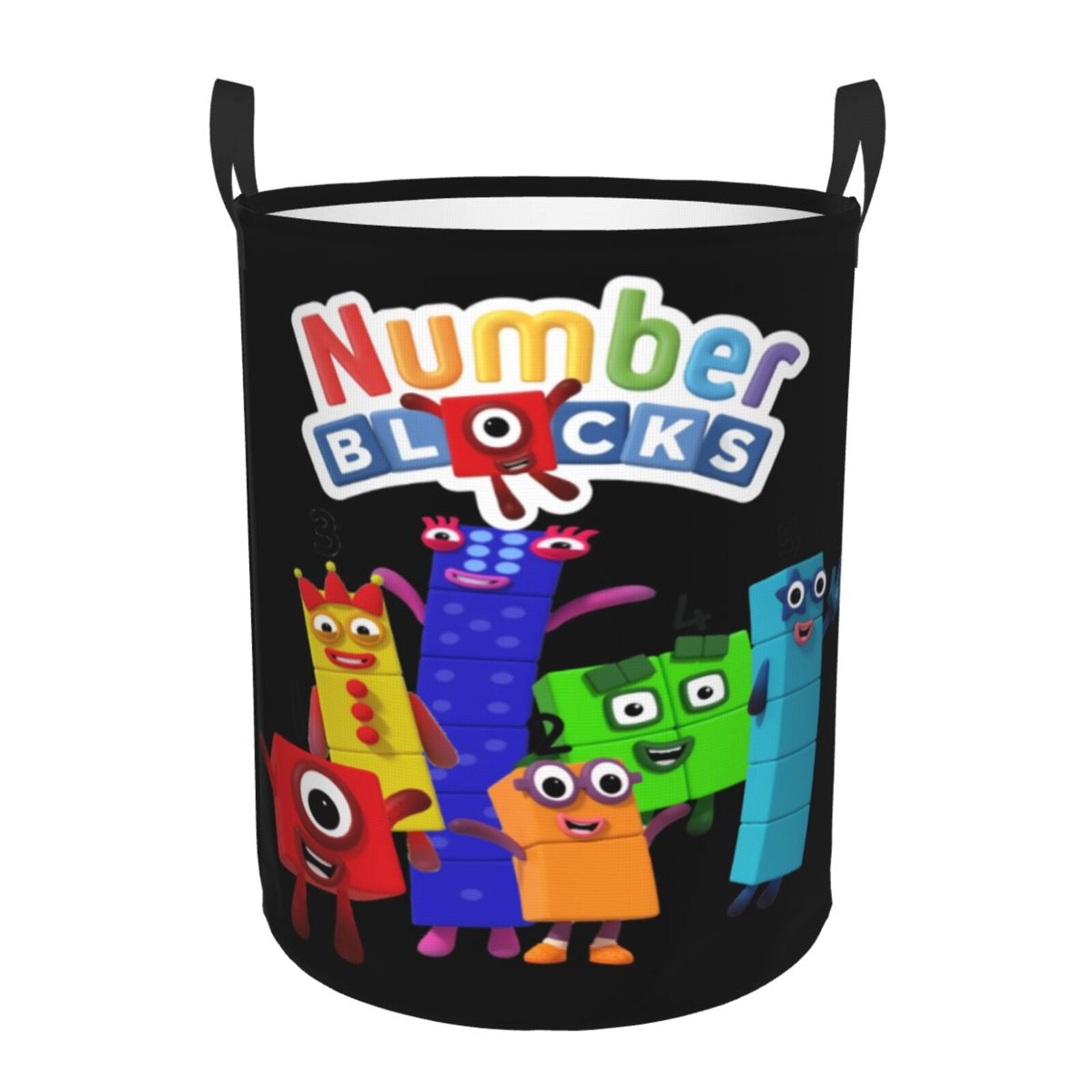 Number Block Laundry Hamper With Handle Anime Laundry Basket Gift For ...