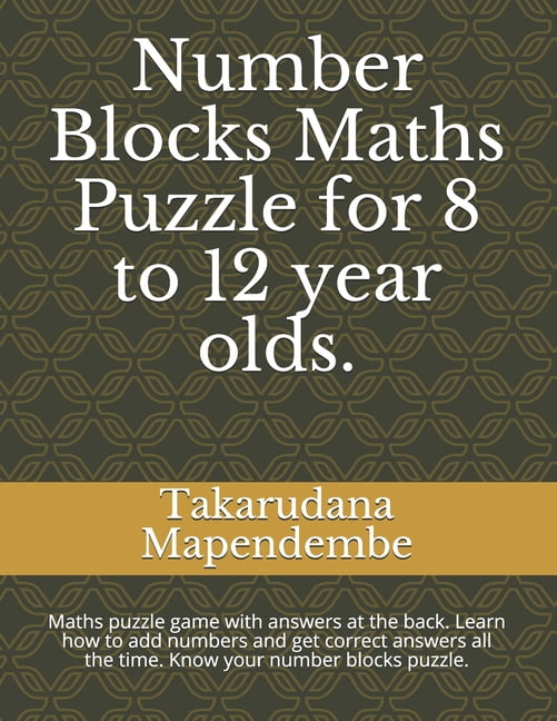 Number Blocks Maths Puzzle for 8 to 12 year olds. : Maths puzzle game ...