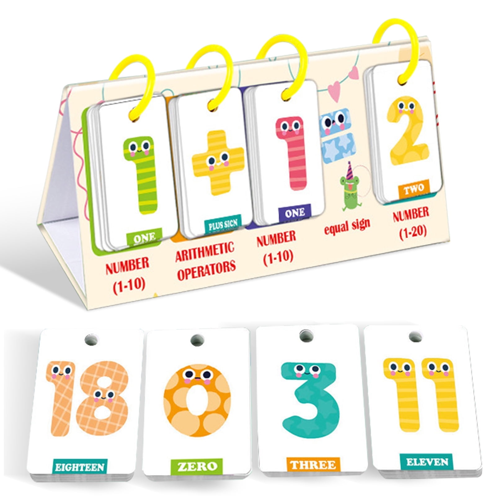 YYBD Number Cards, Addition and Subtraction Games Within 10, Standalone ...