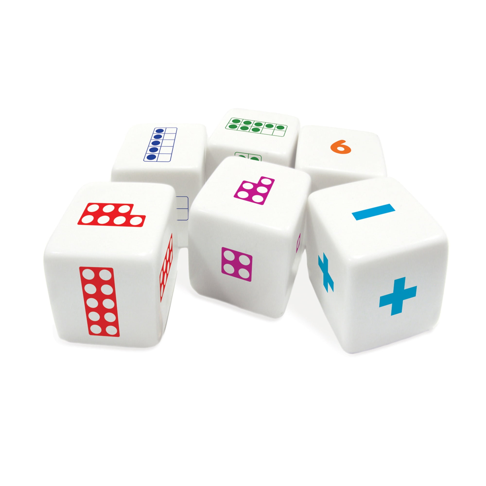 Number Dice Junior Learning for Ages 4-6 Pre Kindergarten Learning ...