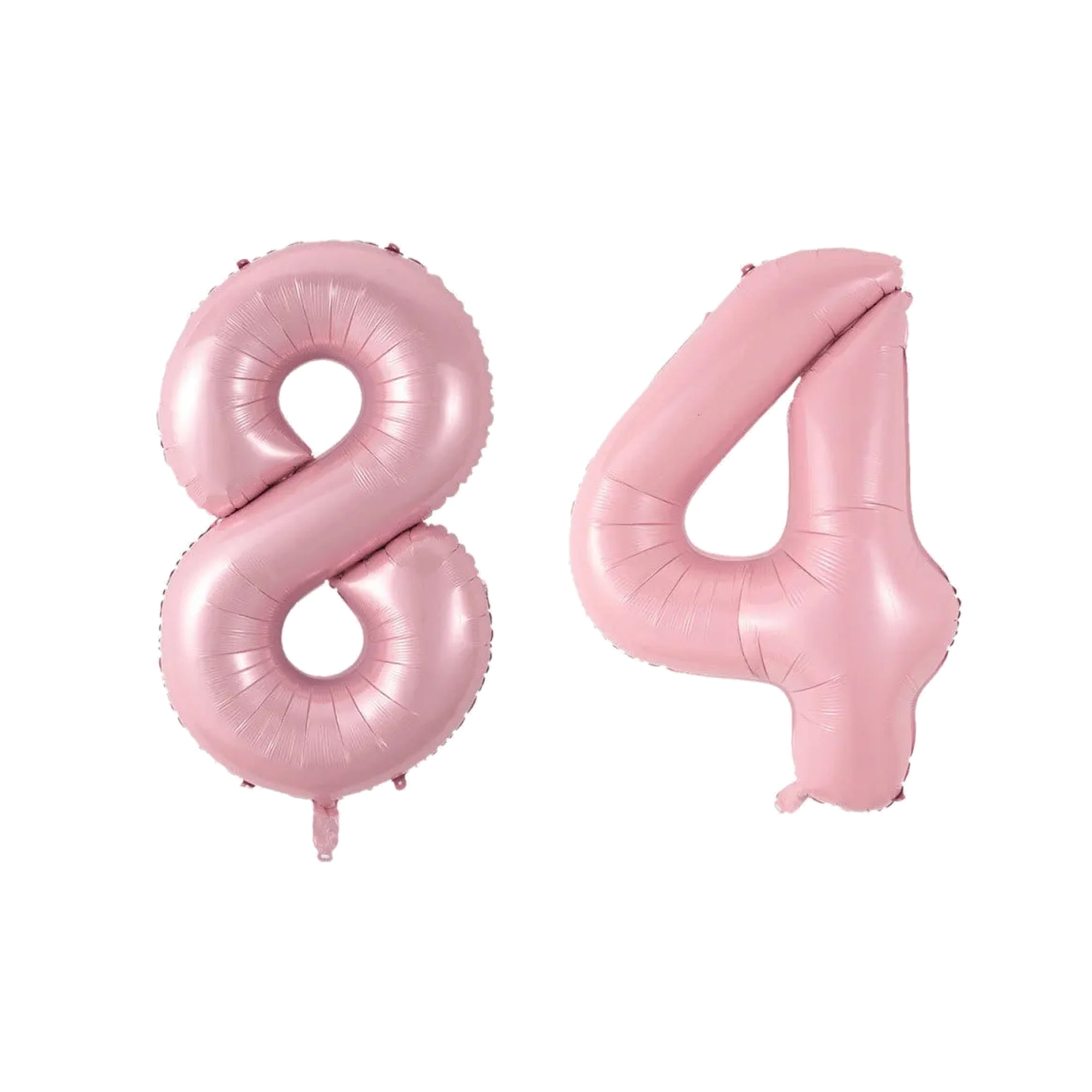 Number Eighty Four Balloon Soft Pastel Pink Number 84 Balloon 32 Large