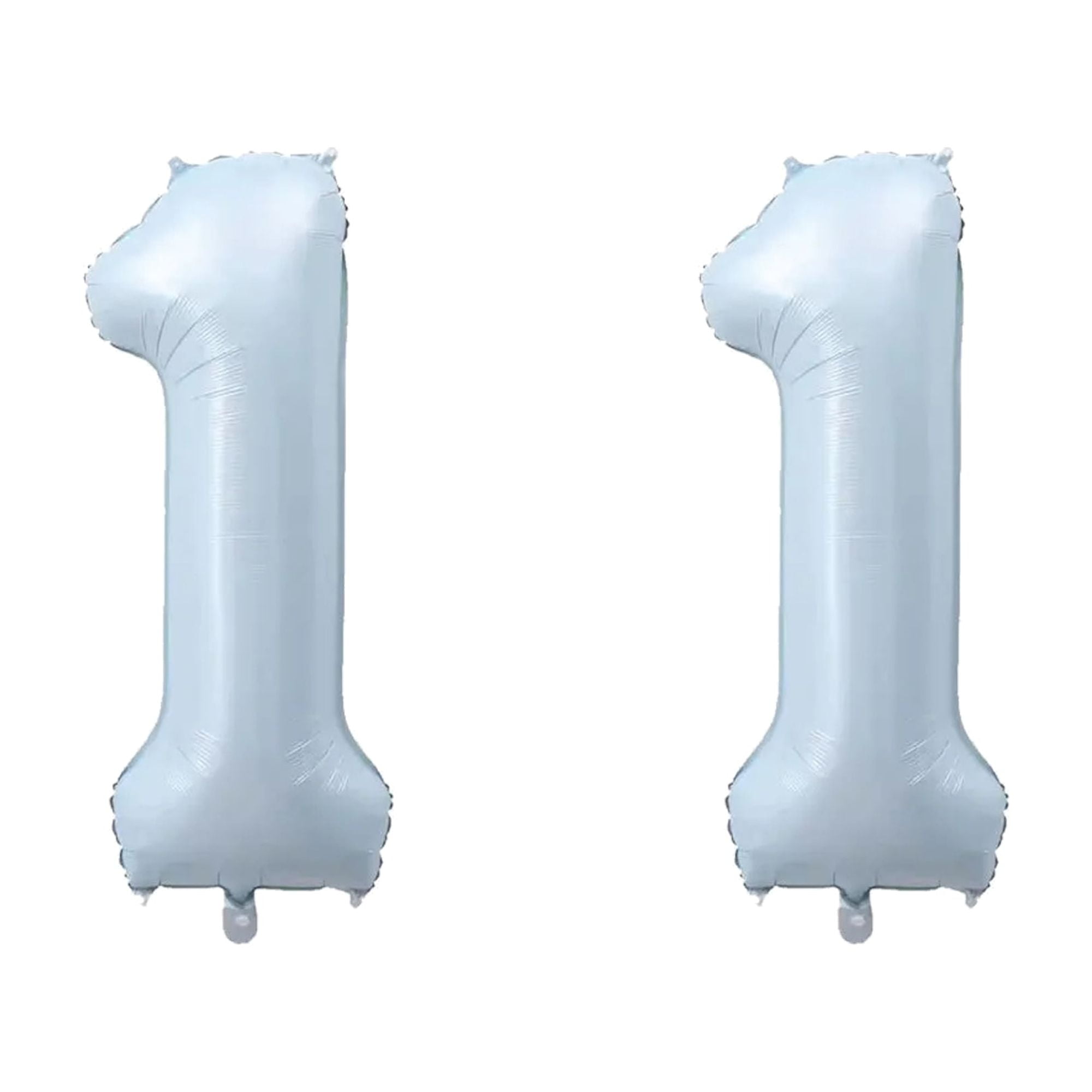 Number Eleven Balloon Pastel Blue Sky Blue Light Blue 32" Large Party ...