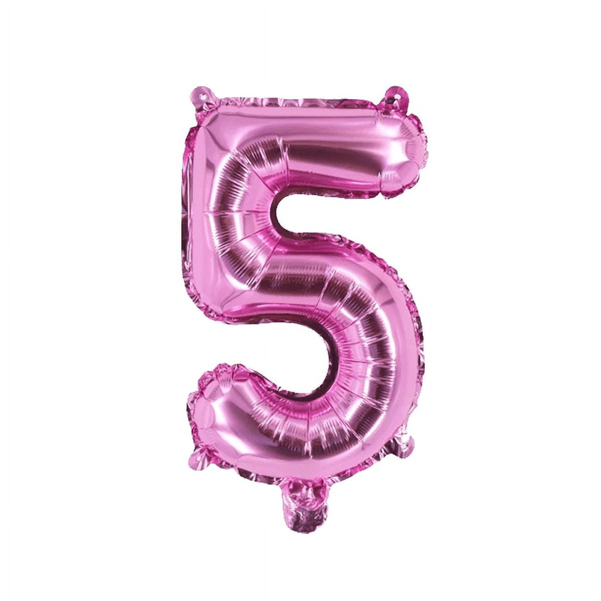 Number Five Balloon Pink Number 5 Balloon 32" Foil Mylar Pink Number ...