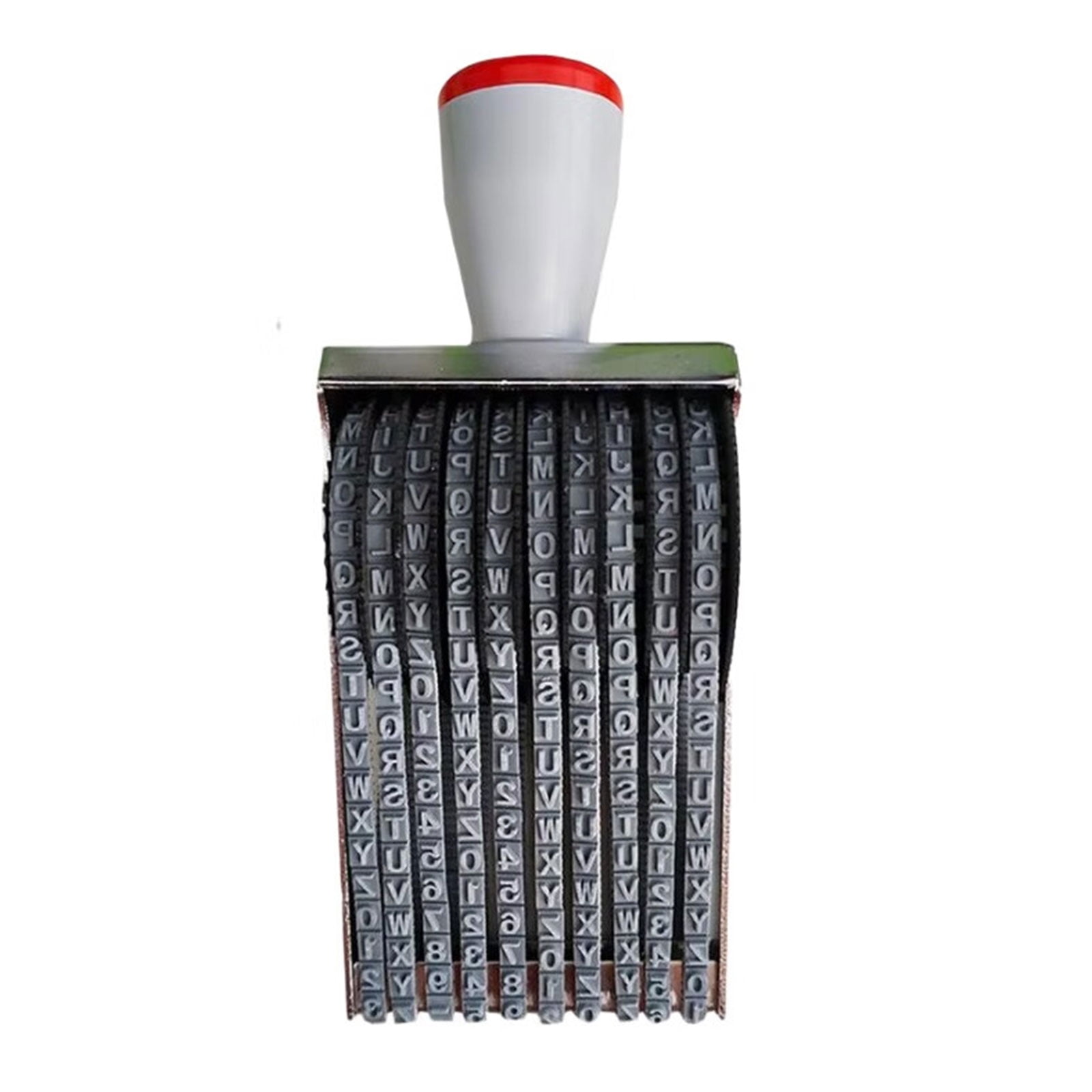 Number Letter Roller Stamp Business Stamp Office Stamp Adjustable ...