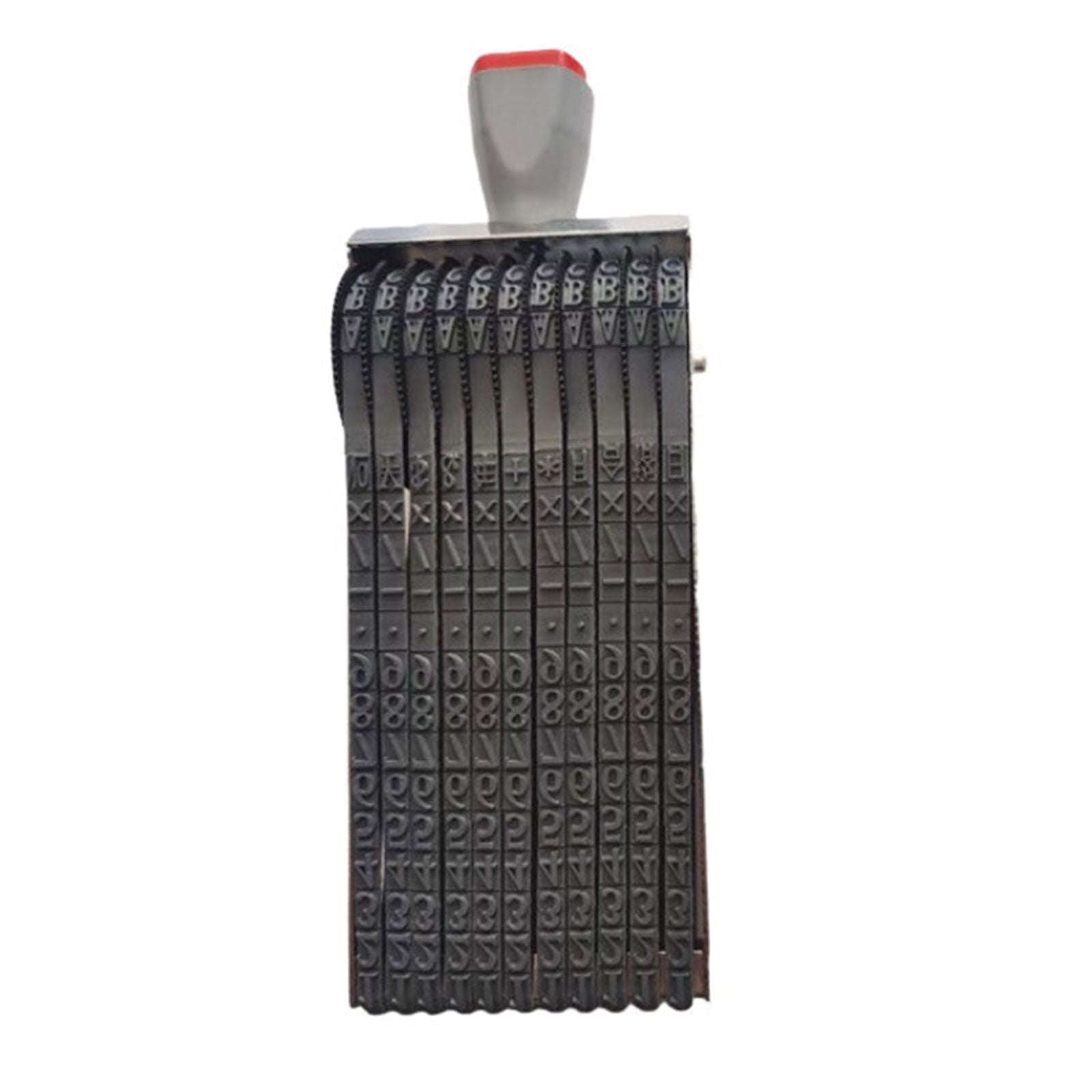 Number Letter Roller Stamp Business Stamp Office Stamp Adjustable ...