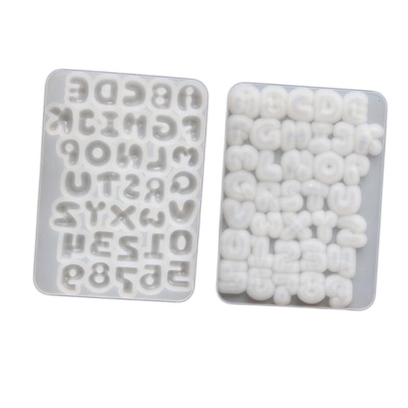 Number Letter Silicone Molds For Making Mechanical Keyboard Keycap ...