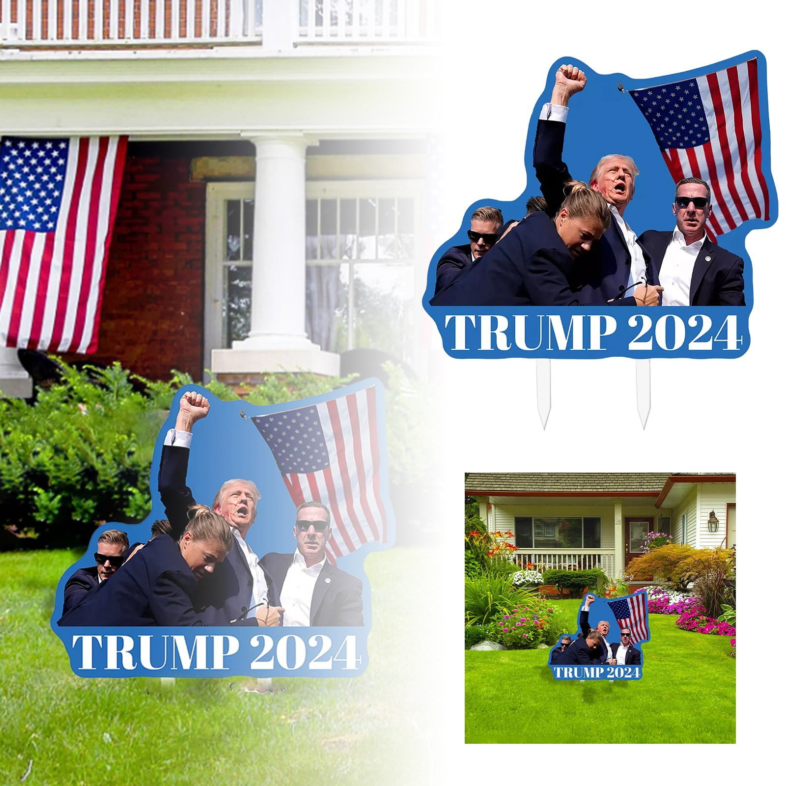 Number Lighted Christmas Blow Ups Garden Tags for Address Numbers ...