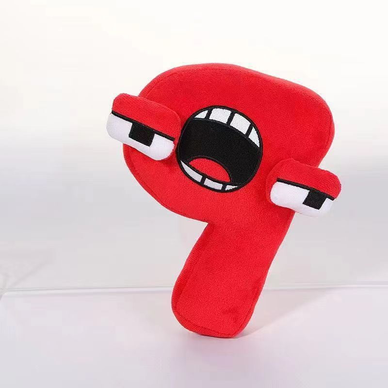 Number Lore Plush Toys Cartoon 0-9 Numbers Stuffed Dolls Cartoon ...
