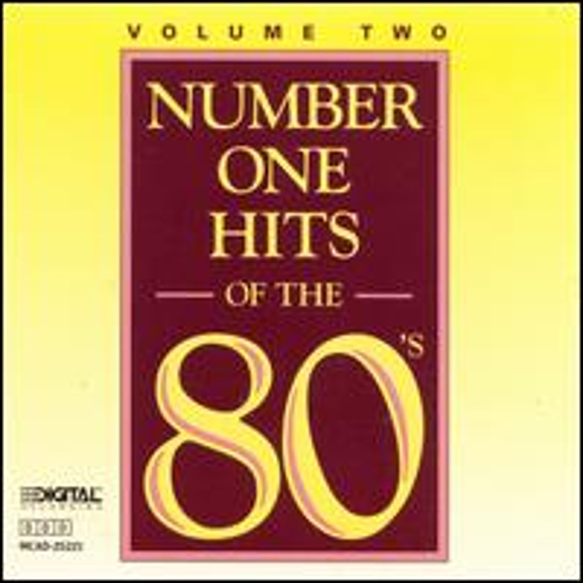 Pre-Owned Number One Hits of the 80's, Vol. 2 (CD 0076742522124) by ...