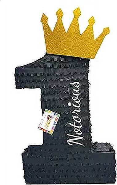 Number One Pinata Wild Theme with Gold Crown Wild One Notorious ONE ...