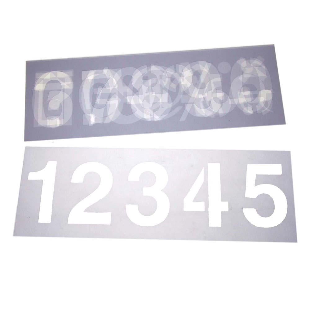 Number Operation & Symbols Stencil Set, 3-Inch, 6-Sheets - Walmart.com