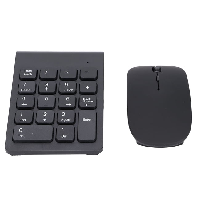 Number Pad Plug and Play 2.4GHz Wireless Technology 1200 DPI Sensitive ...
