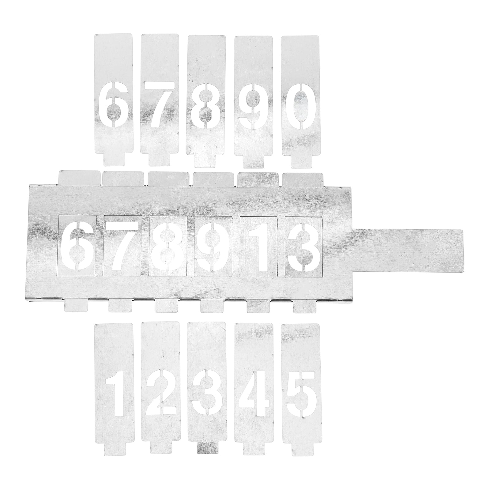 Number Painting Templates Drawing Stencils Inkjet Mold Spray Fiber ...
