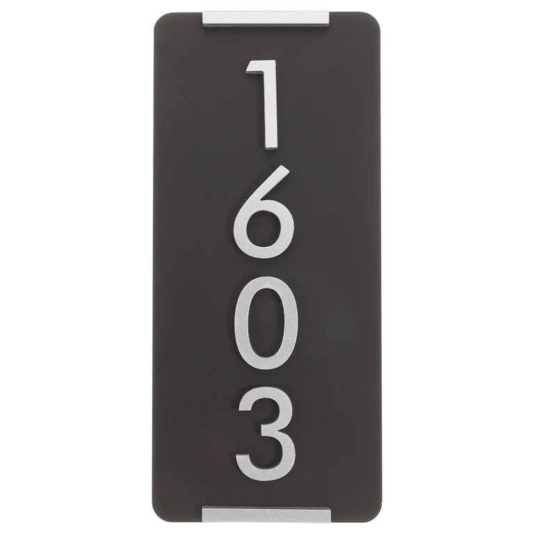 Address Plates For Houses Modern House Sign For Modern Living On
