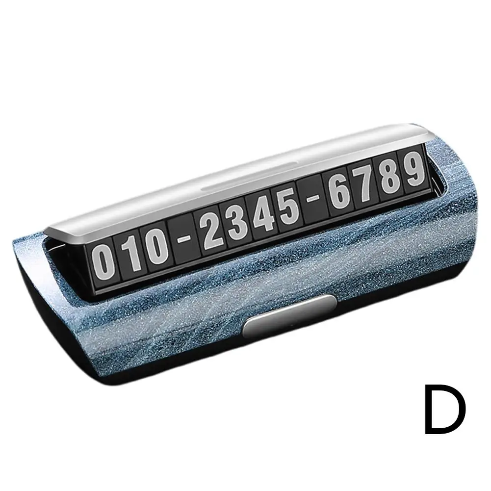 Number Recorder Temporary Parking Number Plate For Automobiles Car ...