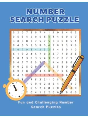 Number Search Puzzle Book : Hours of brain-boosting entertainment for ...