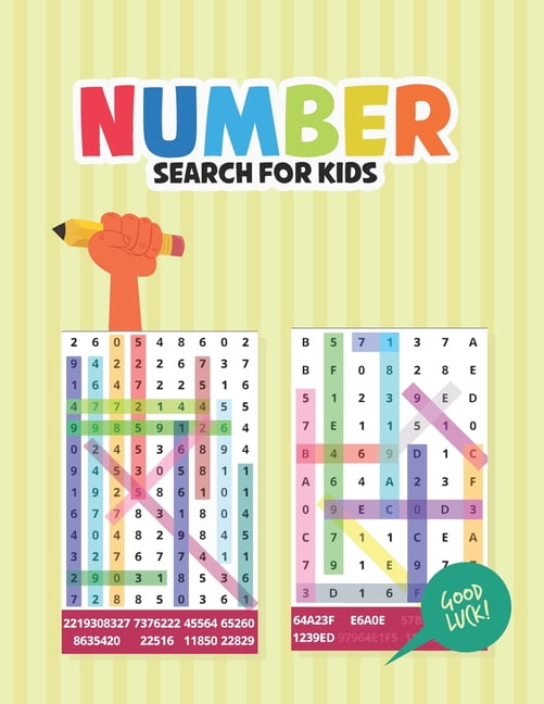 Number Search for Kids: Fun and Challenging Number find Puzzle Number ...