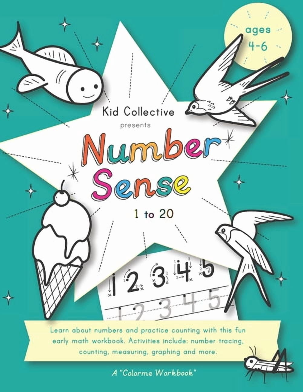 Number Sense: Counting and recognizing numbers 1 to 20, (Paperback ...