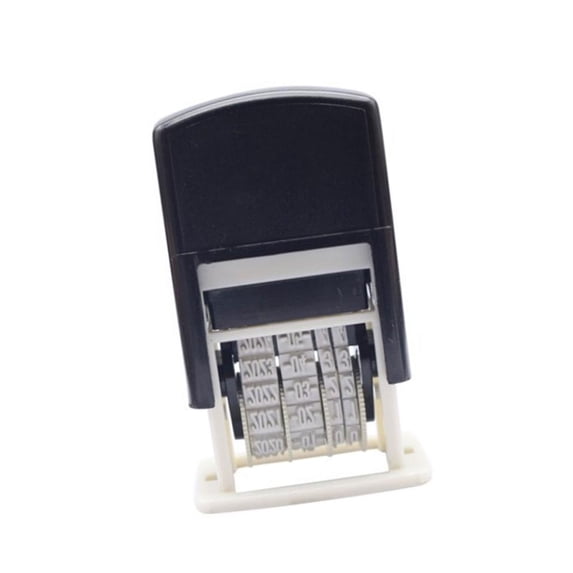 Number Stamp Inking Dater Stamp Multifunctional Stationery Date Stamp ...