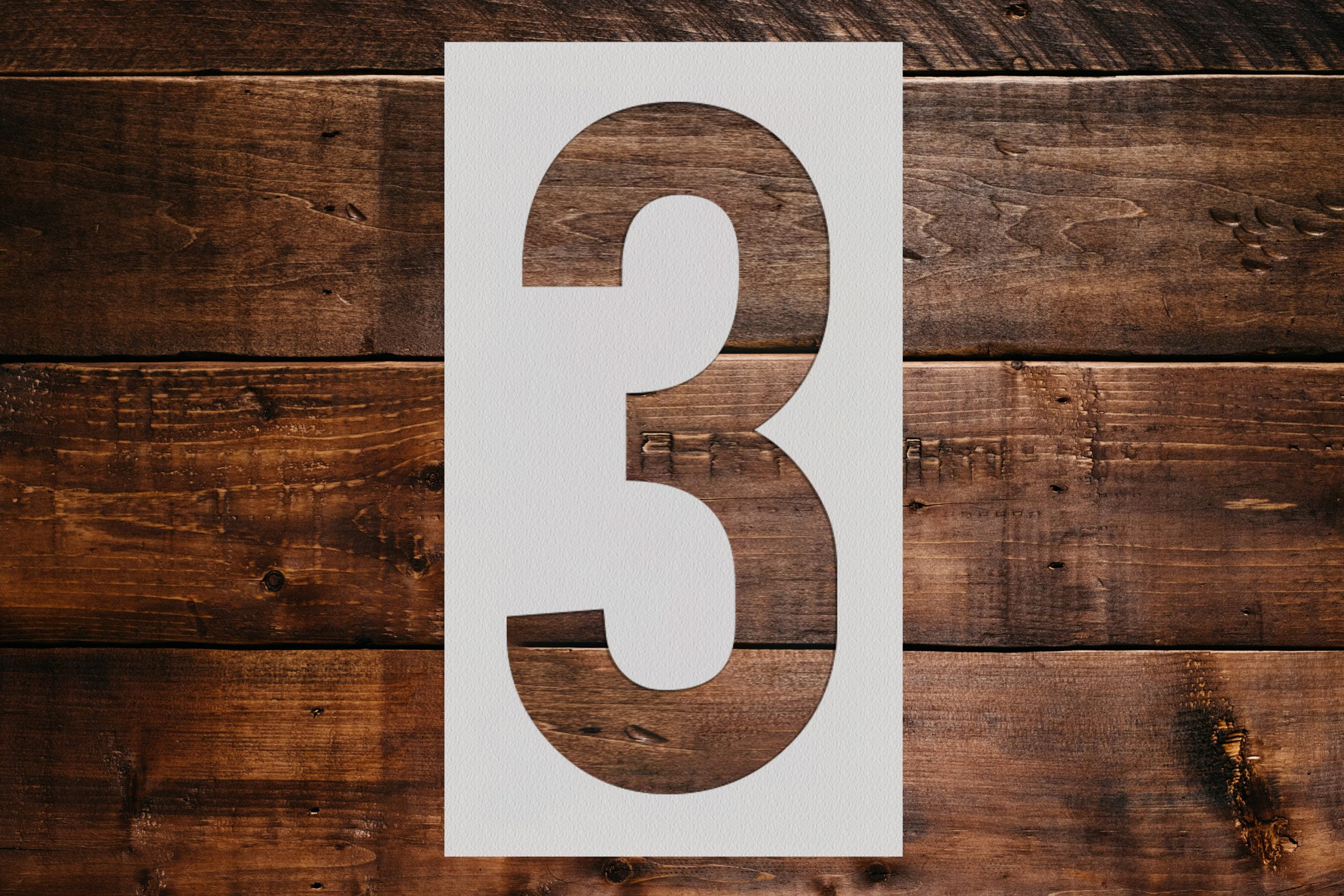 Number Stencil (15"x45") - Walmart.com