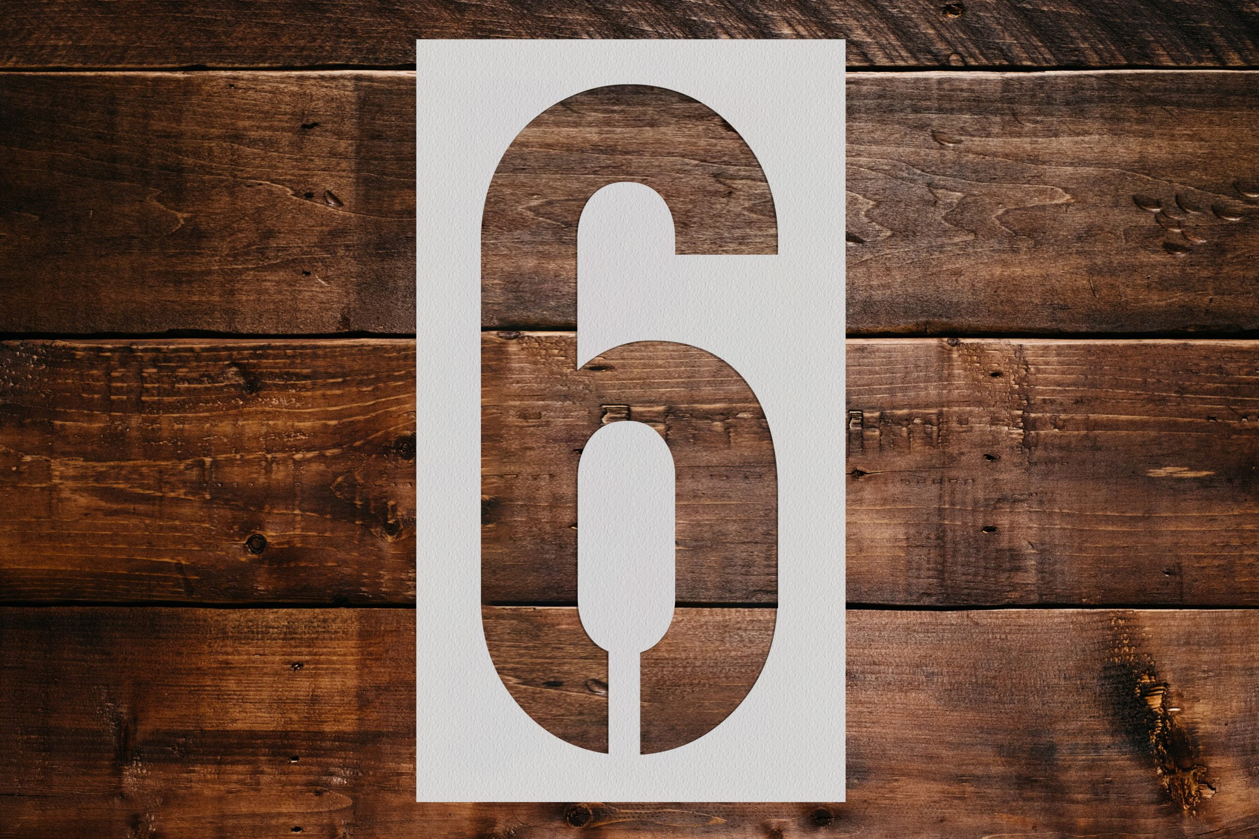 Number Stencil (21"x63") - Walmart.com