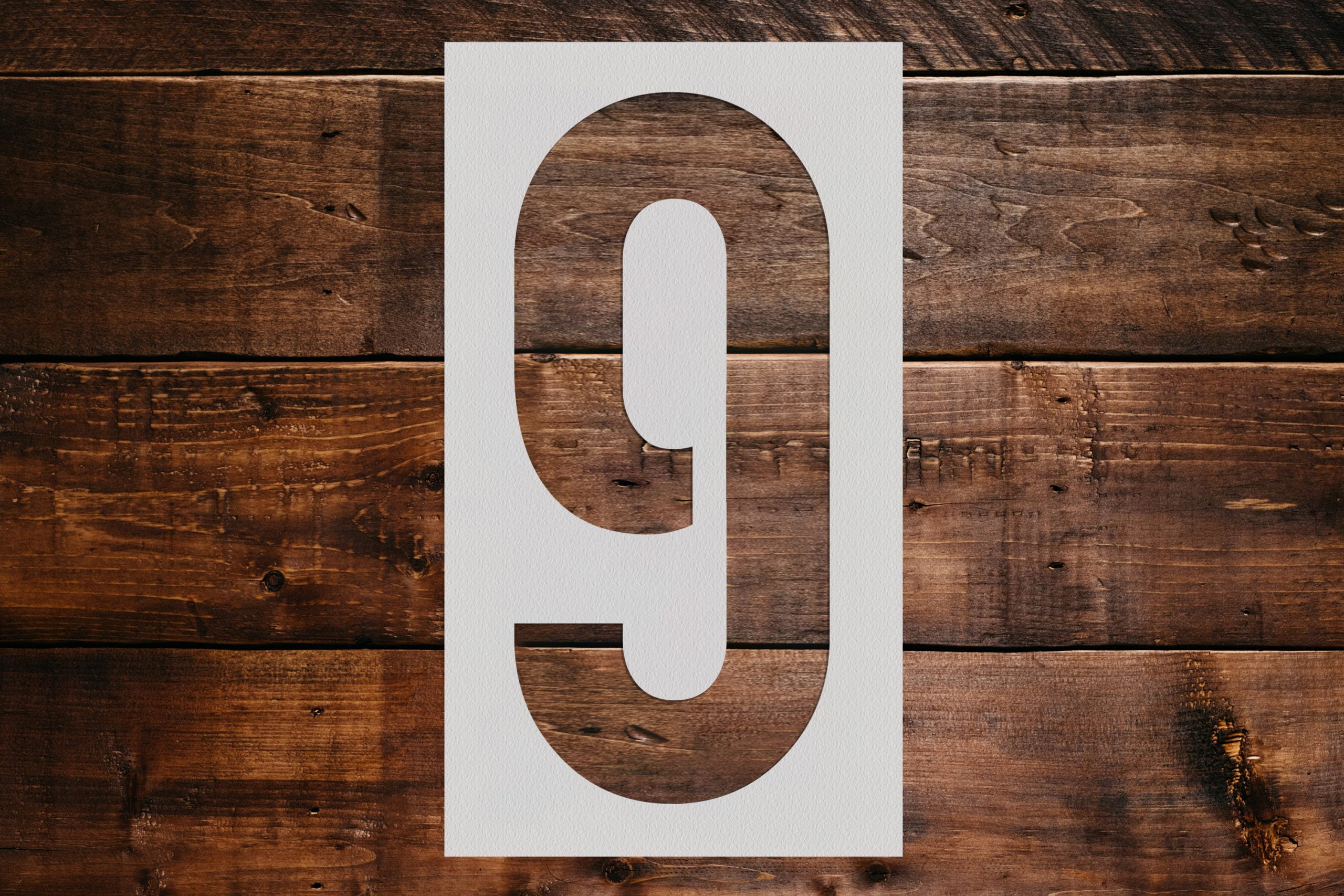 Number Stencil (3"x6") - Walmart.com