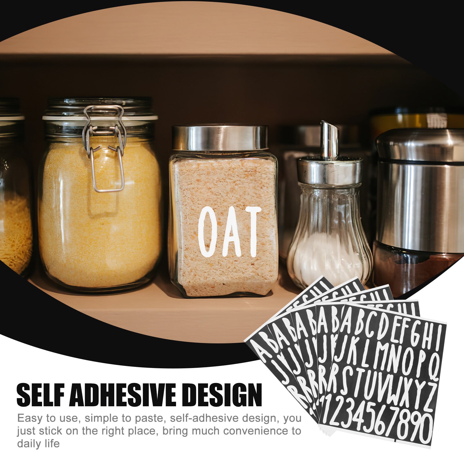 Number Stickers For Mailbox,20 Sheets Mailbox Letters Stickers Adhesive ...