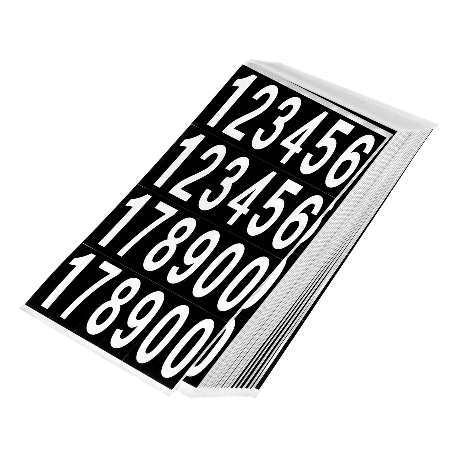 Number Stickers Mailbox Self Adhesive 12345178900 Numbers 12.5x38mm ...