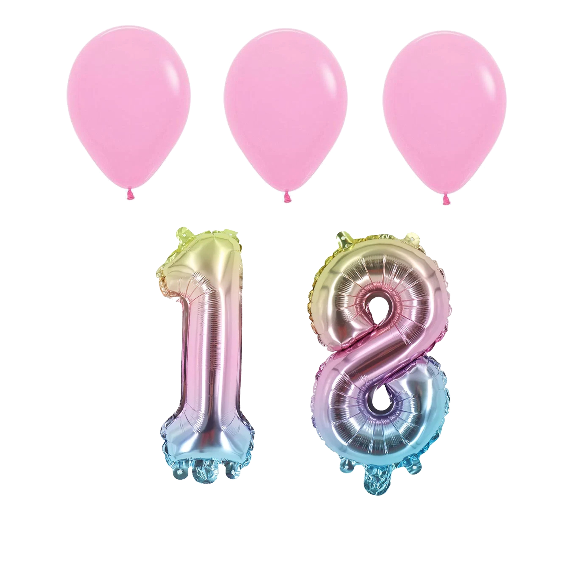 Number Thirteen Blue Balloon, 32" Foil Mylar, Teen Birthday Party ...