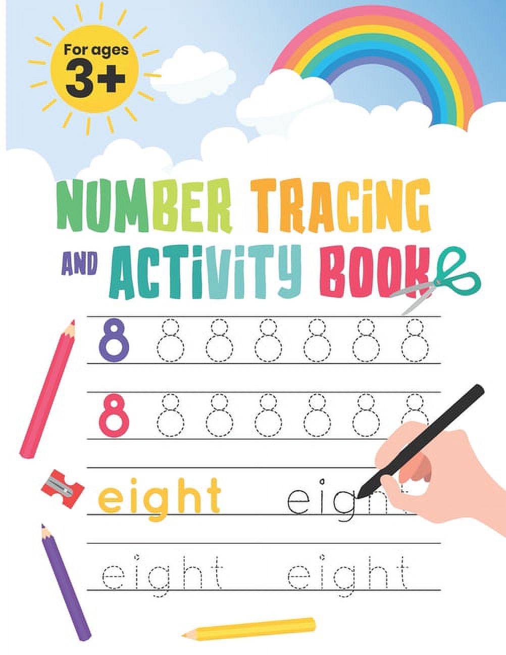Number Tracing and Activity Book: Number Practice for Kids with Pen ...