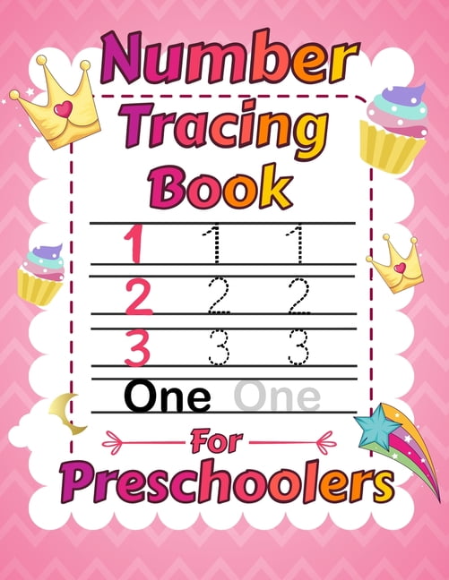 Number Tracing Book for Preschoolers : Number Tracing Practice for ...