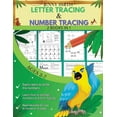Number Tracing & Letter Tracing: Handwriting Workbook: 2 Books in 1 ...