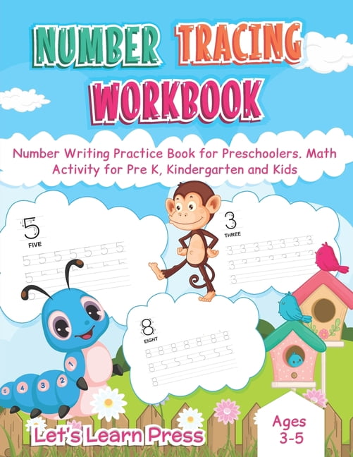 Number Tracing WorkBook: Number Writing Practice Book for Preschoolers ...