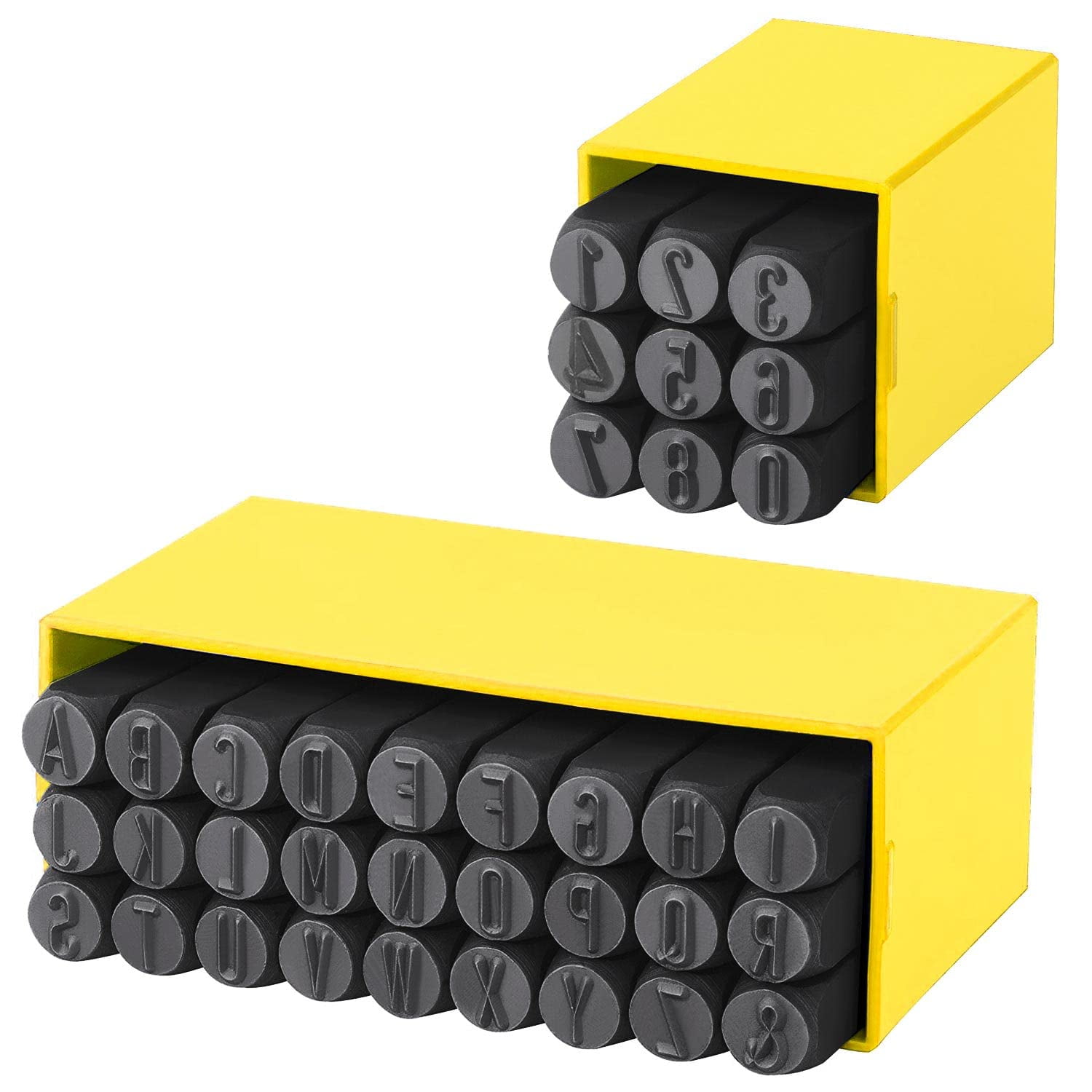Number and Letter Stamp Set, 1/4
