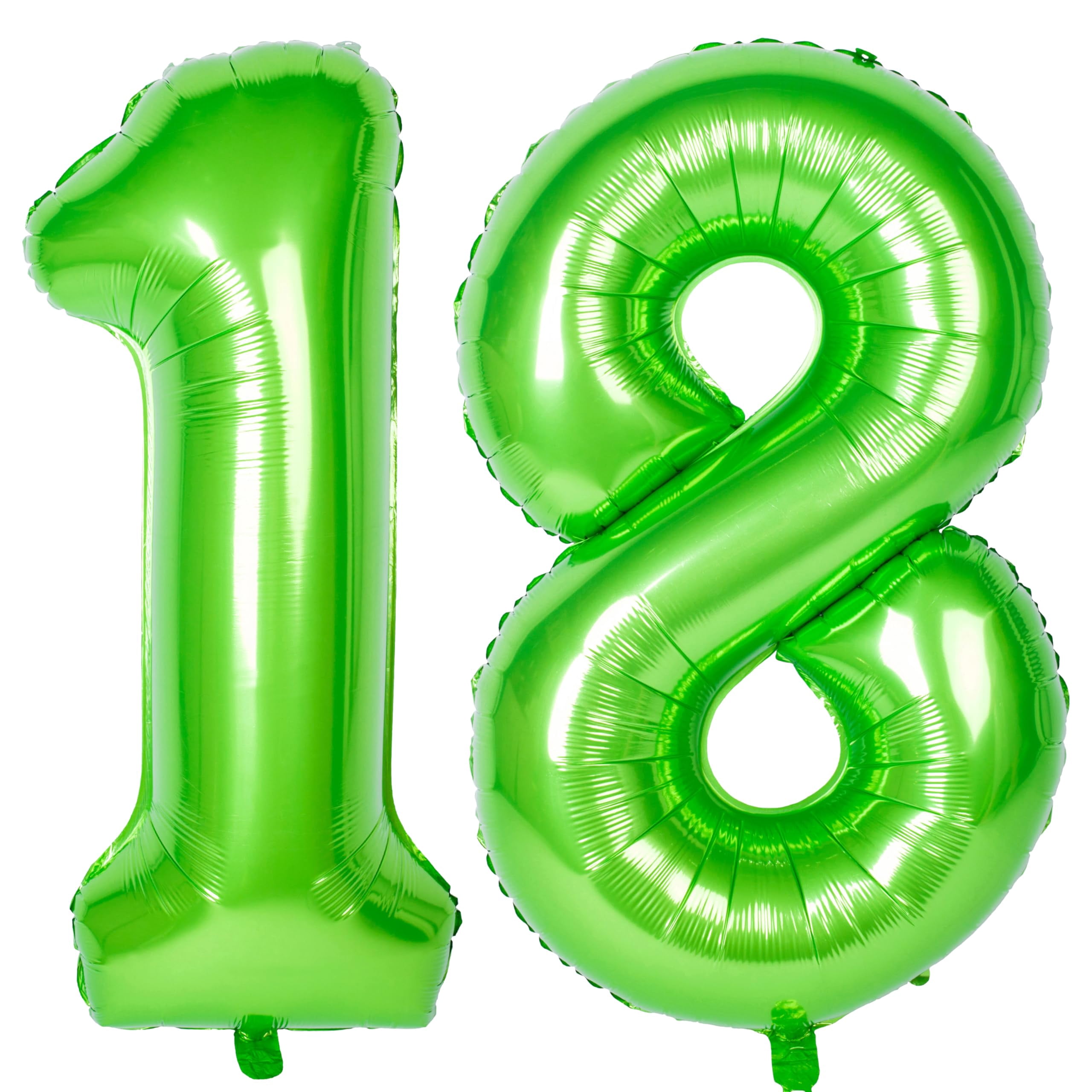 Number balloons 40 FEV6 inch green Birthday party decorations 18st ...