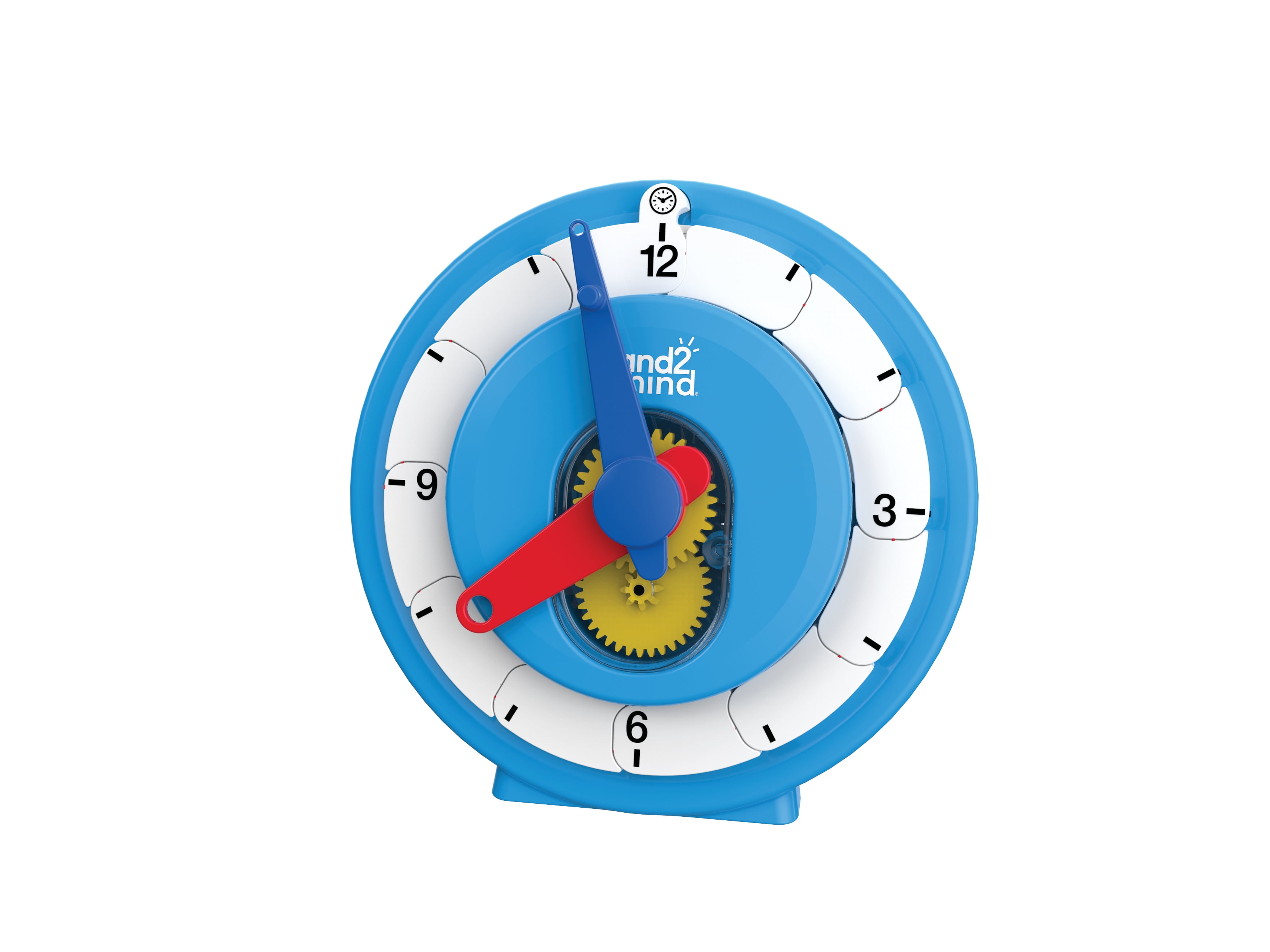 hand2mind Advanced NumberLine Clock, Telling Time Teaching Clock ...