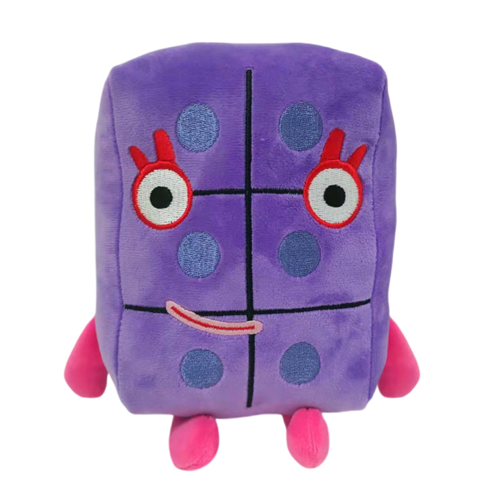 Numberblock Six Playful Pal Plush, Numbers for Preschool Math Learning ...