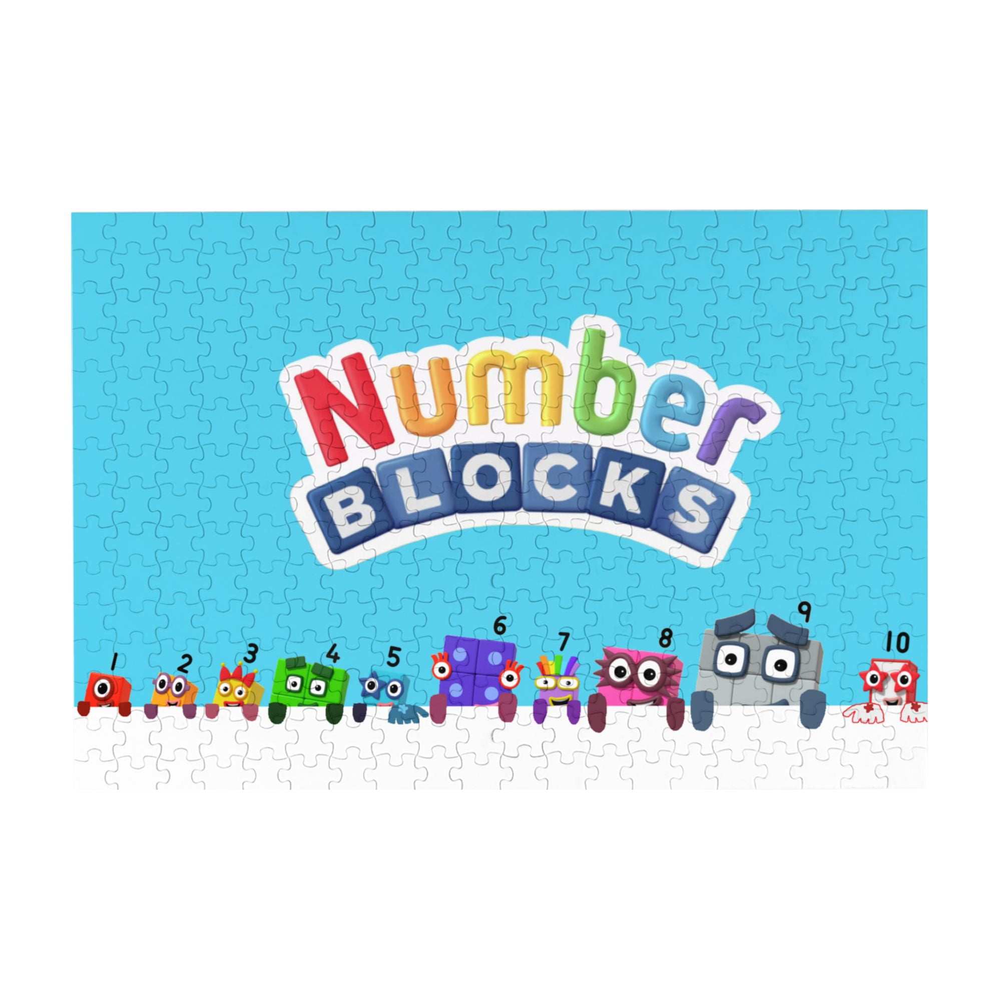 Numberblocks 300 Piece Puzzles For Adults And Kids, Wooden Jigsaw ...