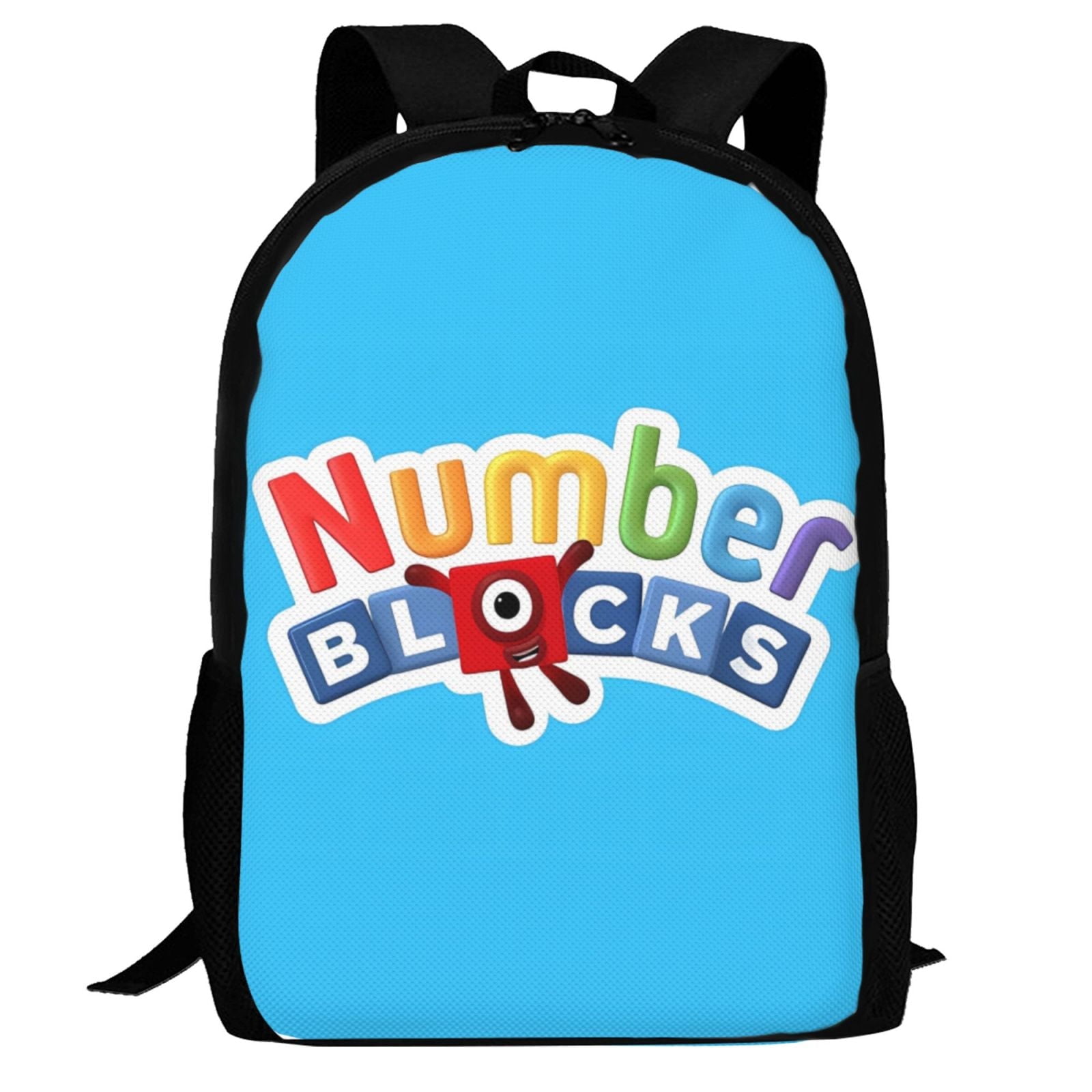 Numberblocks Backpack,3d Prin Laptop Backpack Lightweight Casual ...