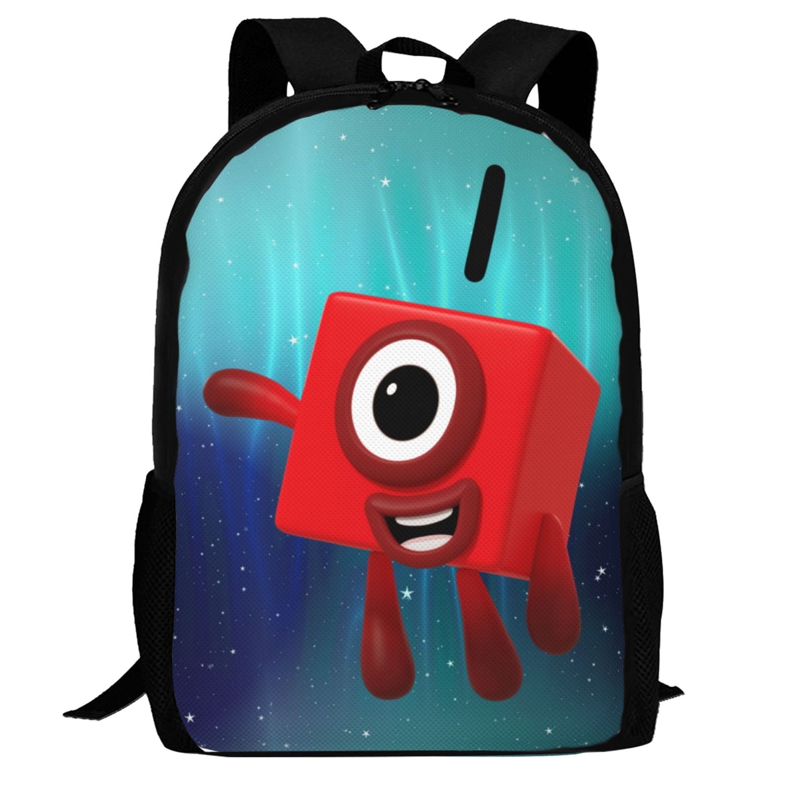 Numberblocks Backpack,3d Print Laptop Backpack Lightweight Casual ...