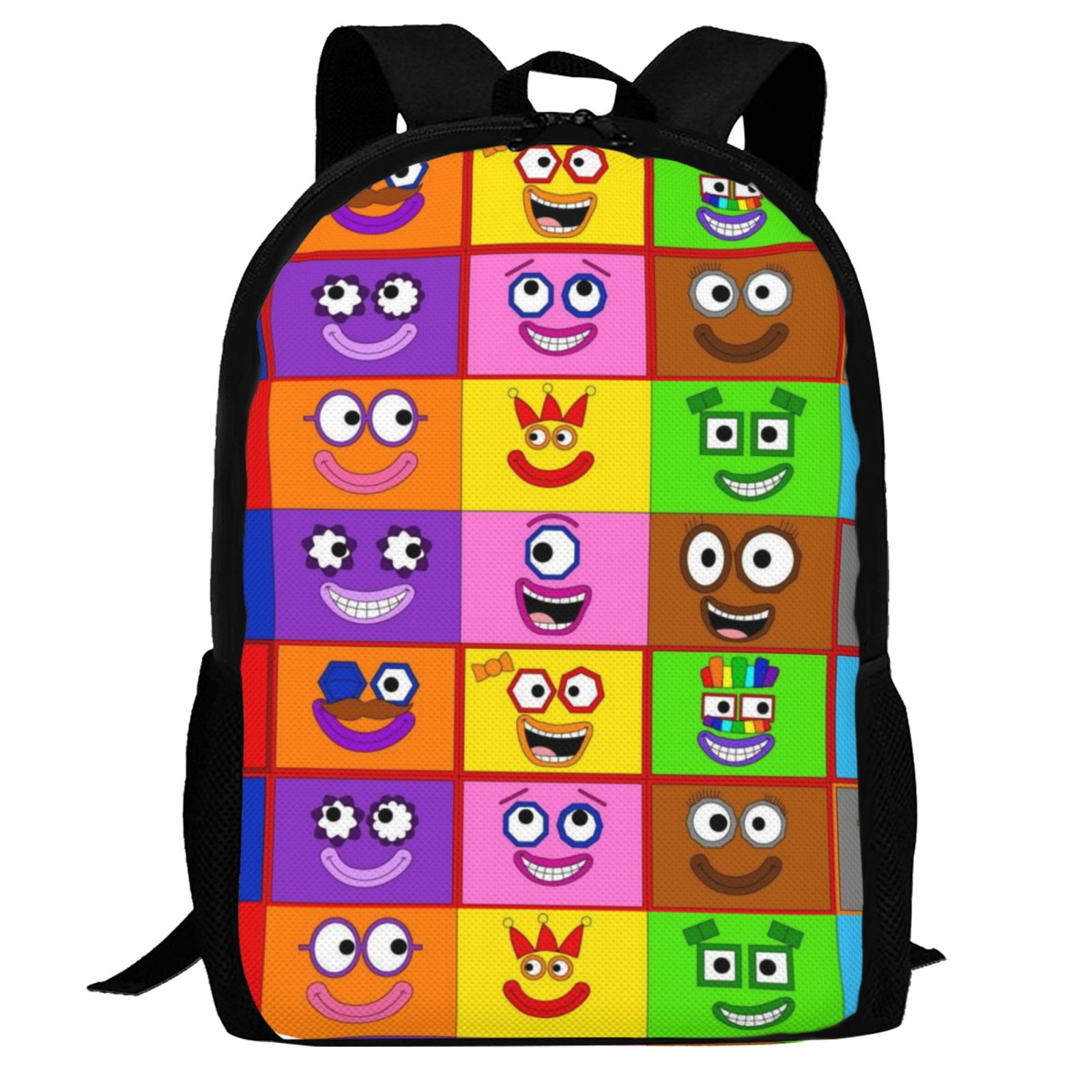 Numberblocks Backpack,3d Print Laptop Backpack Lightweight Casual ...