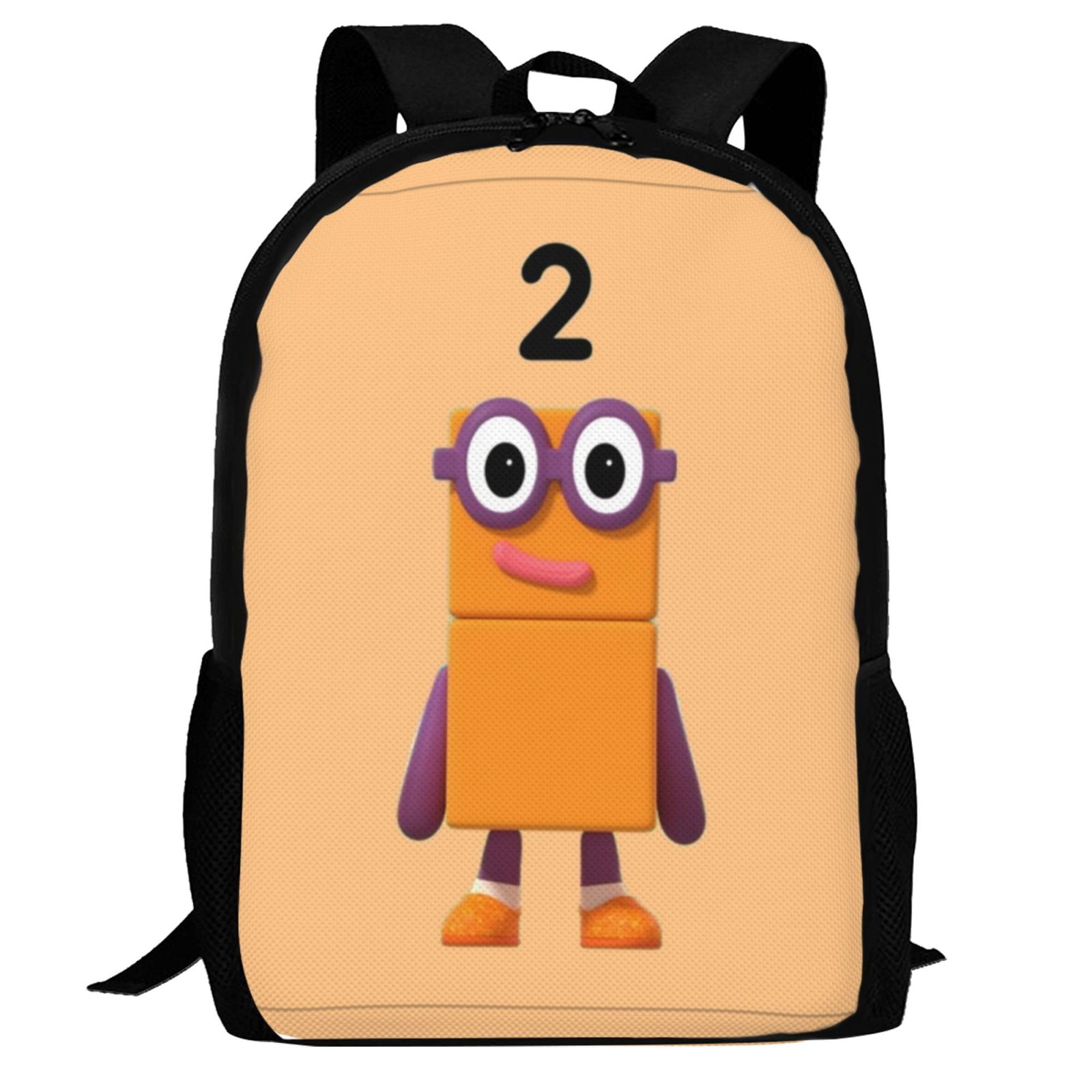 Numberblocks Backpack,3d Print Laptop Backpack Lightweight Casual ...