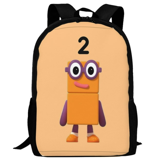 Numberblocks Backpack,3d Print Laptop Backpack Lightweight Casual ...