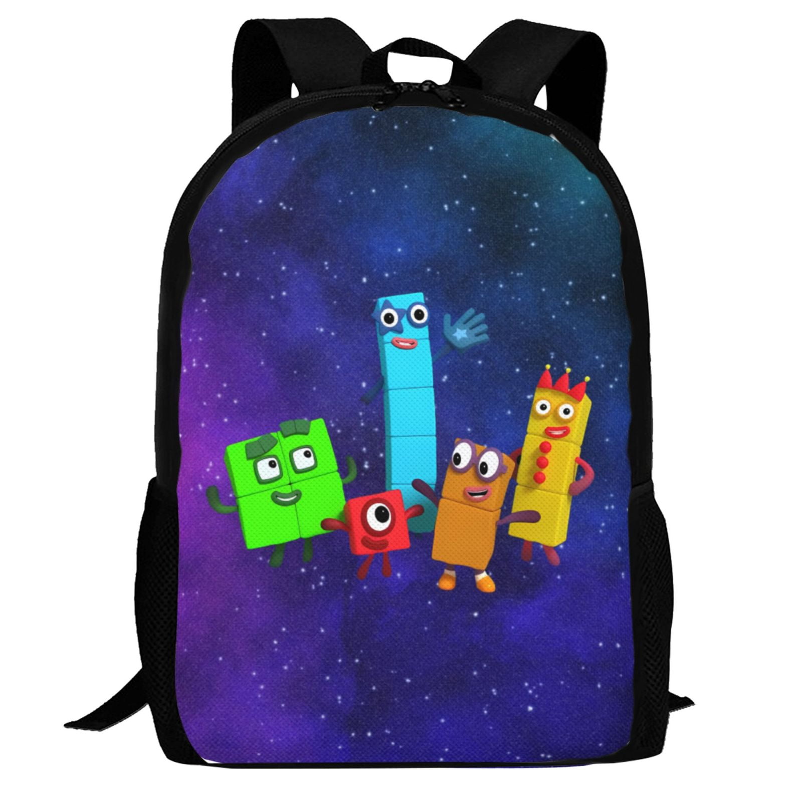 Numberblocks Backpack,3d Print Laptop Backpack Lightweight Casual ...
