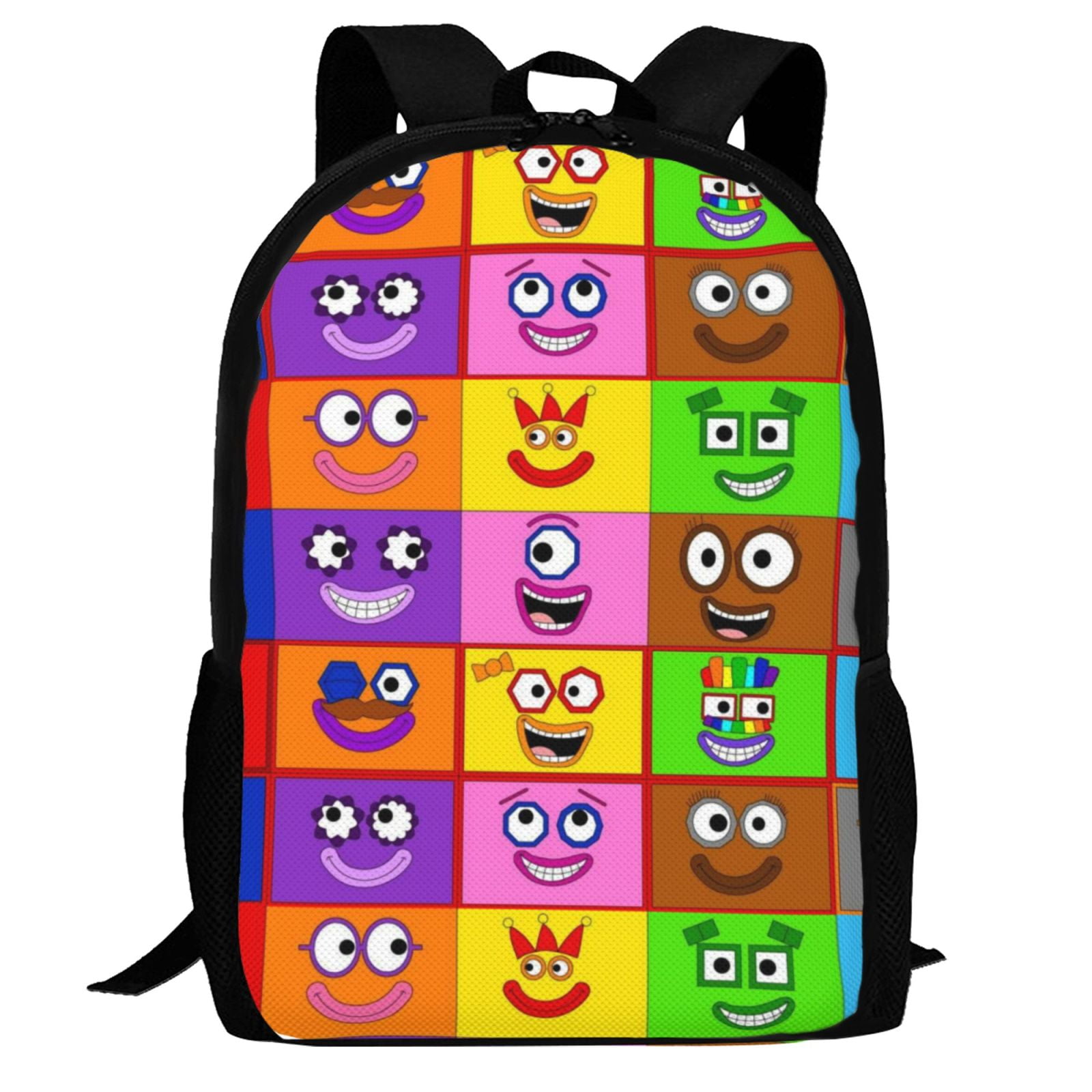 Numberblocks Backpack,3d Print Laptop Backpack Lightweight Casual ...