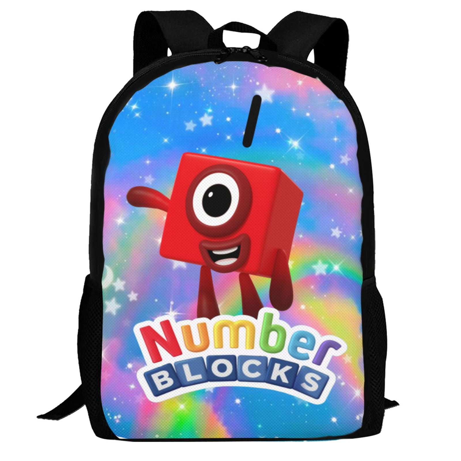 Numberblocks Backpack,3d Print Laptop Backpack Lightweight Casual ...