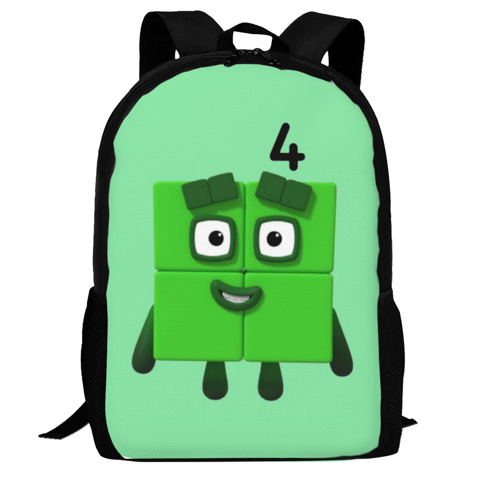 Numberblocks Backpack,3d Print Laptop Backpack Lightweight Casual ...